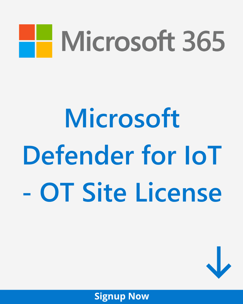 Microsoft Defender For Iot Ot Site License Medha Cloud